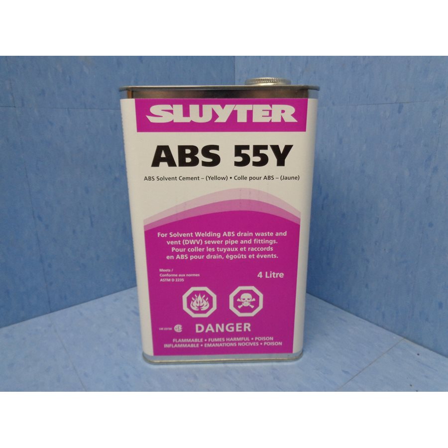 4 LITRES DE COLLE ABS