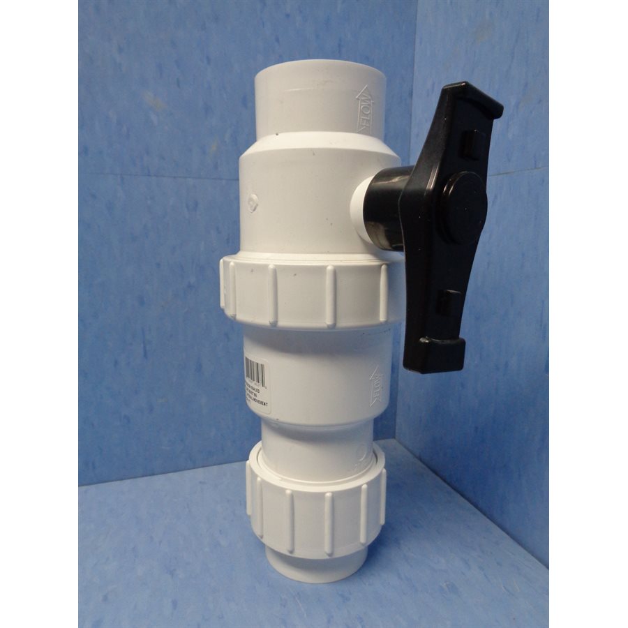 TRI-CHECK VALVE POUR POMPE D'ÉVACUATION 2'' PVC