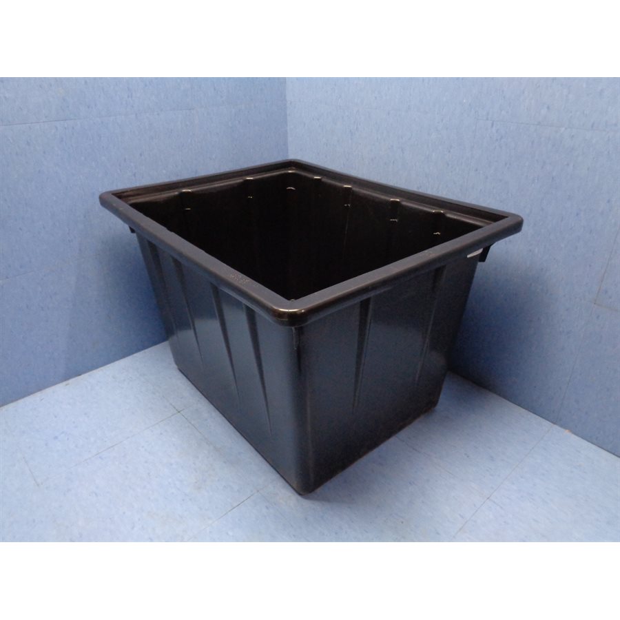 BASSIN DE PLASTIQUE NOIR 24" X 18" X 18"