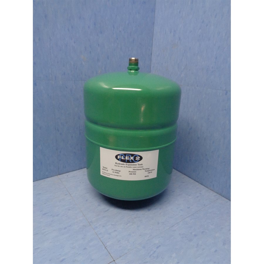 RÉSERVOIR D'EXPANSION POUR EAU CH. 2.1 GAL. FLEXCON HTX15