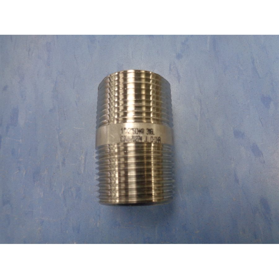 MAMELON 1" X 2" ACIER INOXYDABLE
