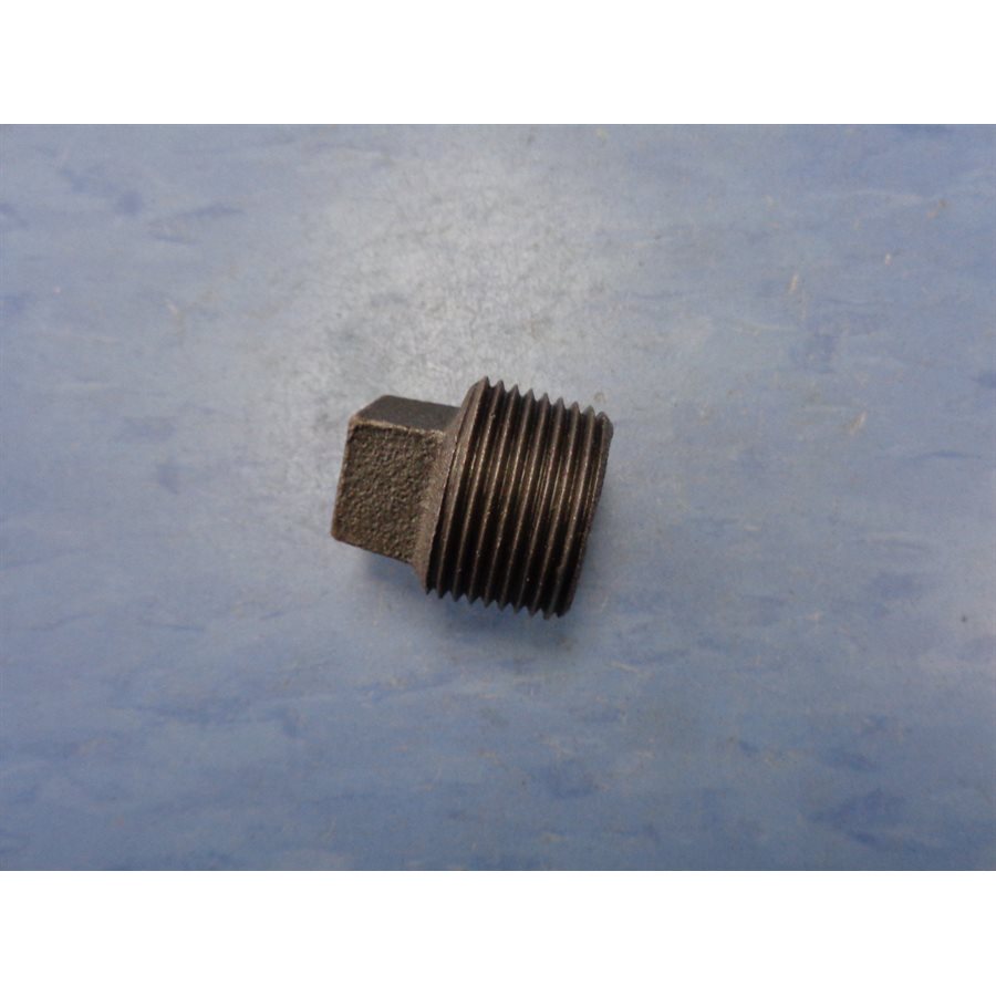 BOUCHON MALE 3 / 4" ACIER NOIR