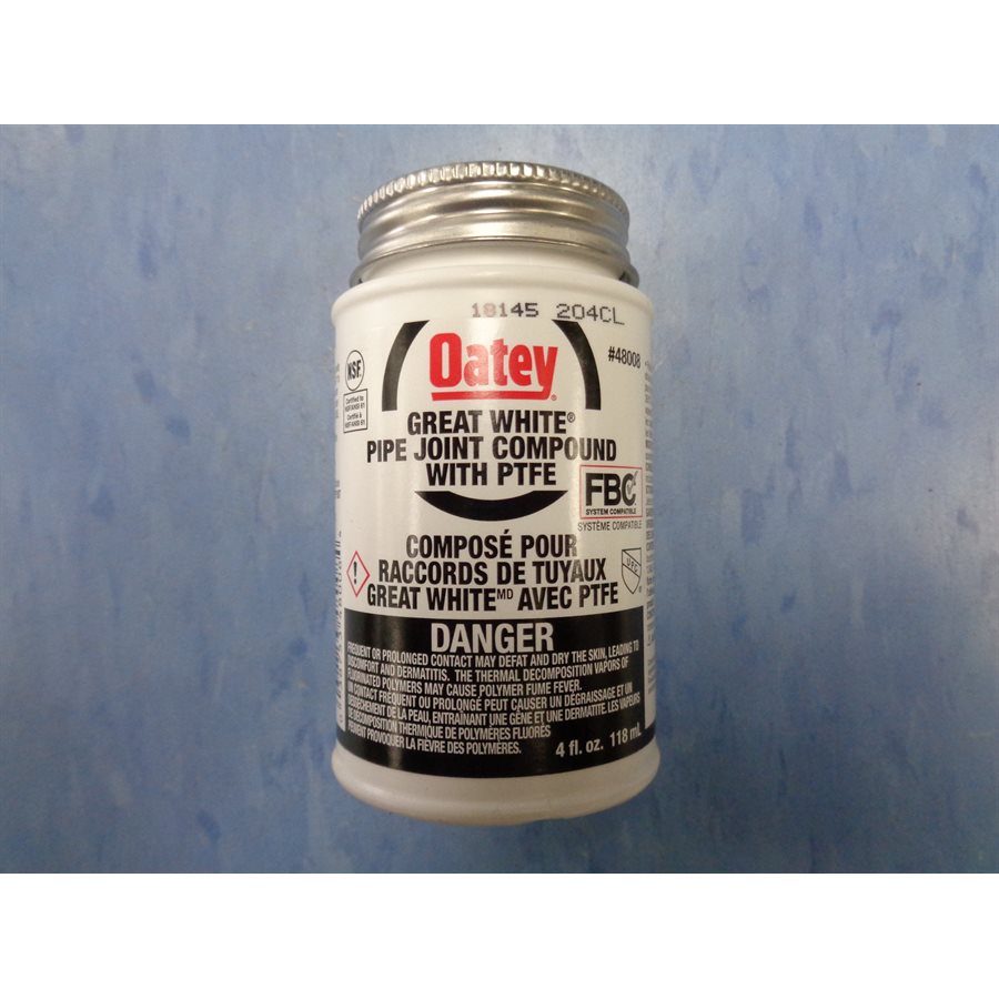 TEFLON LIQUIDE 118 ML. OATEY GREAT WHITE